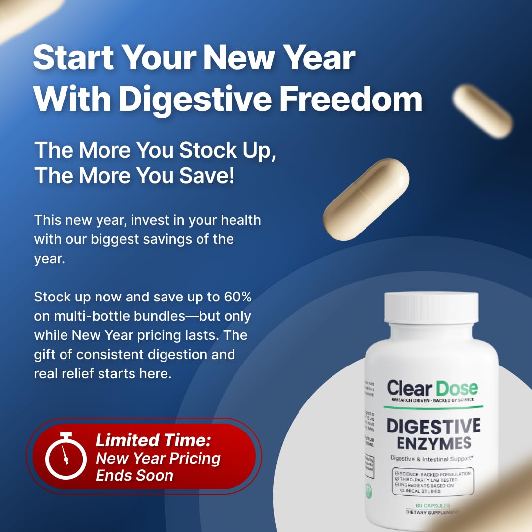 ClearDose enzymes for everyday wellness