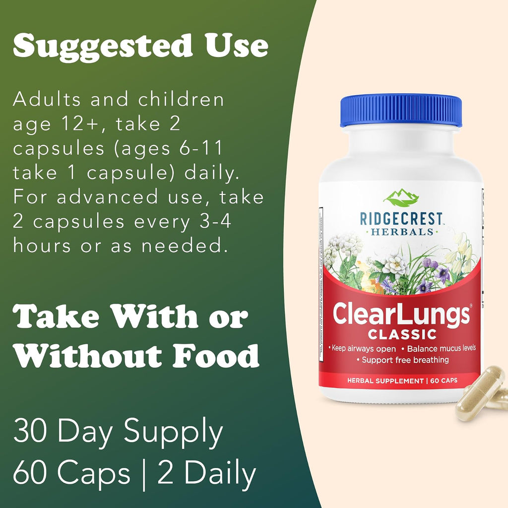 ClearLungs Classic for lung wellness