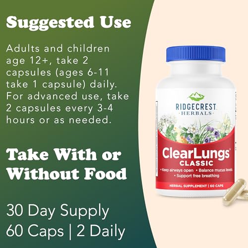 ClearLungs herbal supplements for everyday wellness