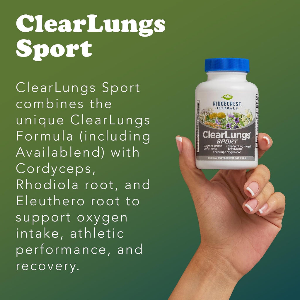 ClearLungs Sport for athletes