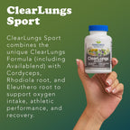 ClearLungs Sport for athletes