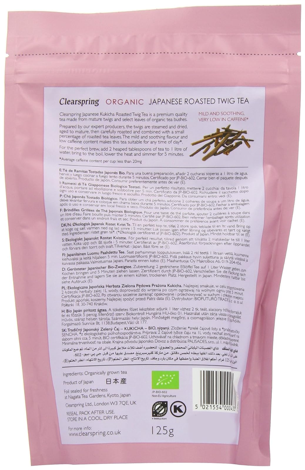 Clearspring roasted twig tea flavour