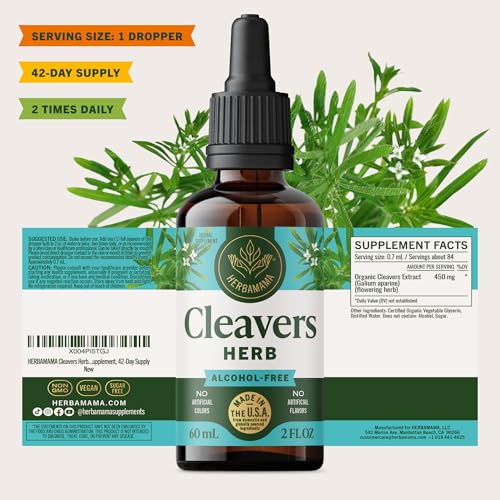 cleavers detox tea for improved vitality