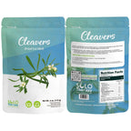 cleavers dried cut herb for herbal tea