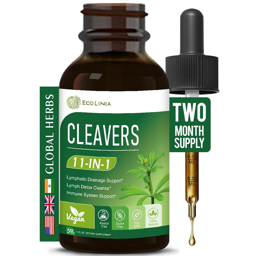 Cleavers Drops for immune support