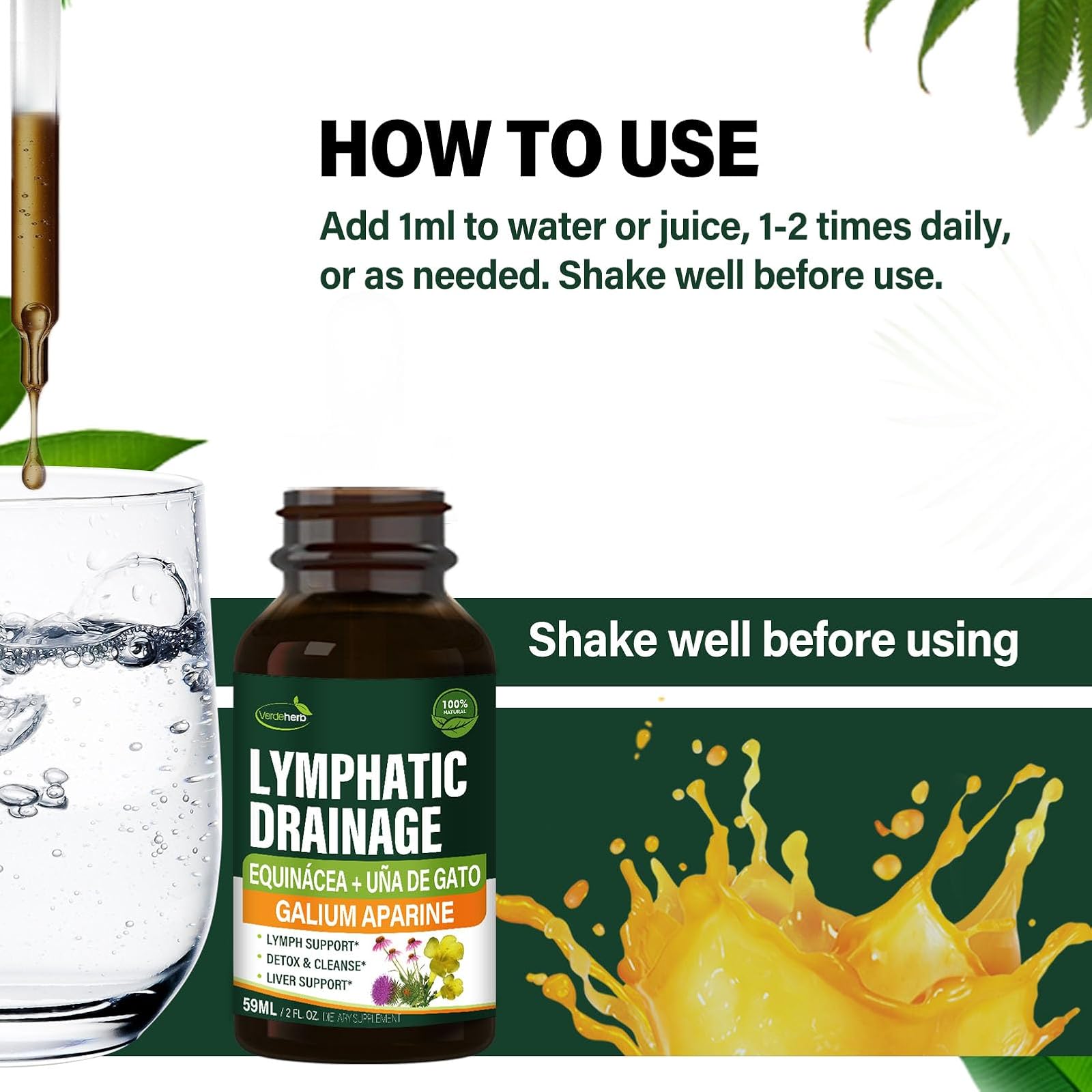 cleavers extract for lymph support