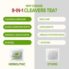 cleavers herb tea for digestive health