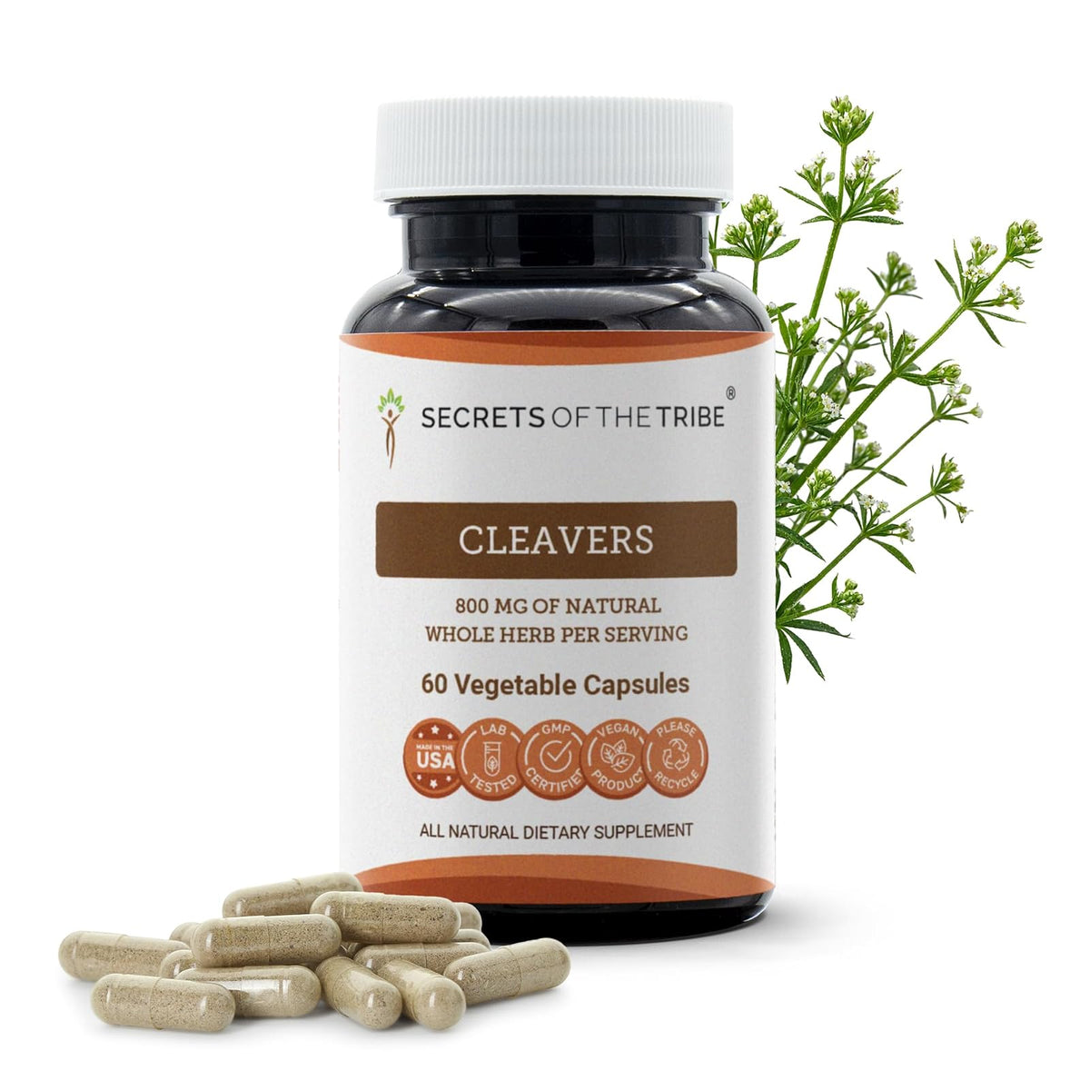 cleavers herbal supplement for wellness