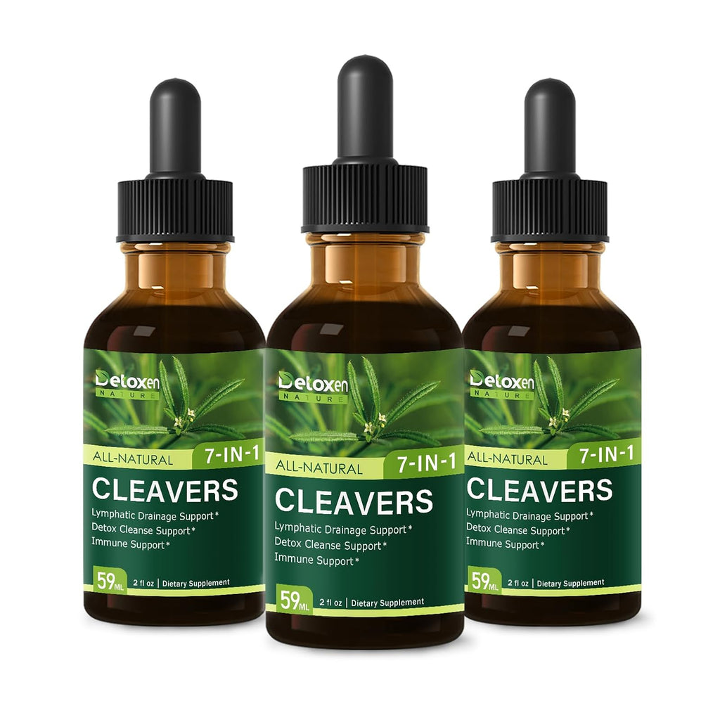 Cleavers lymphatic drainage herbal tincture