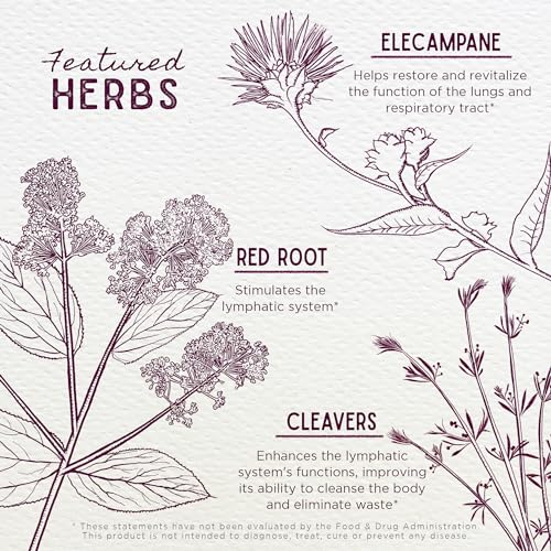 Cleavers tincture for lung wellness