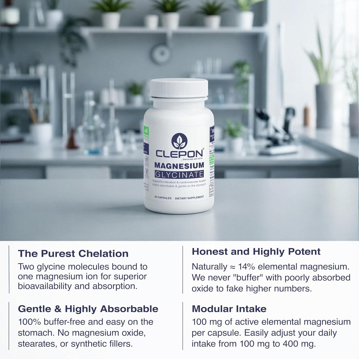 CLEPON magnesium for overall wellness