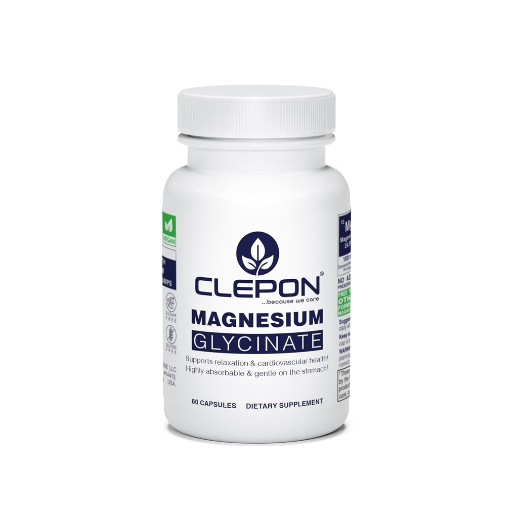 CLEPON Magnesium Glycinate 100 mg capsules
