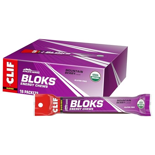 CLIF BLOKS energy chews mountain berry