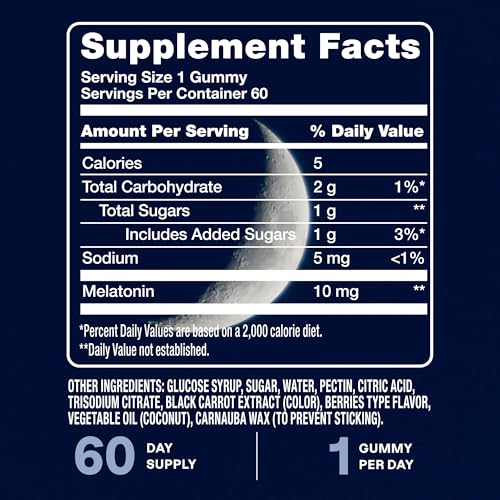 Cliganic melatonin 10mg for sleep support