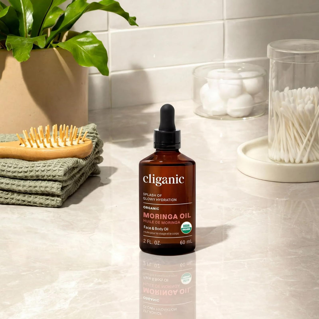 Cliganic moringa oil for wellness