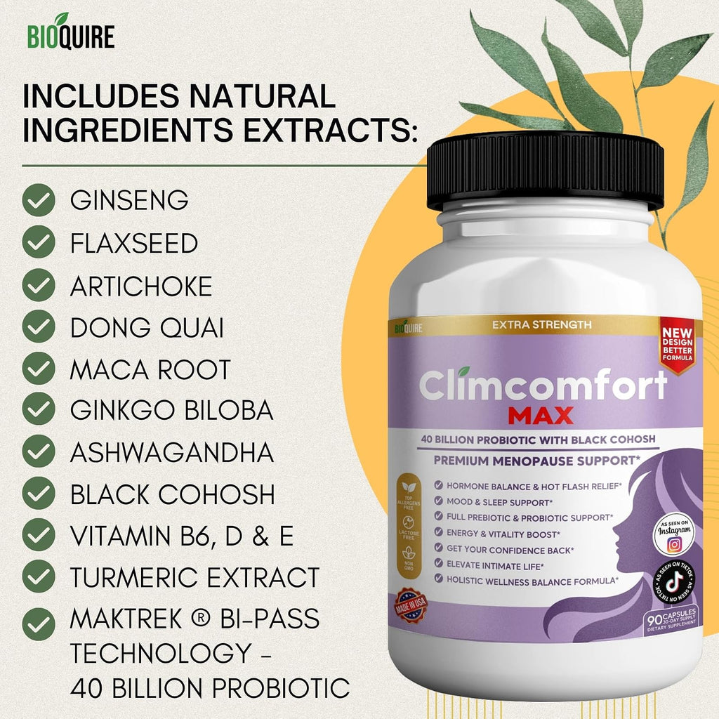 Climcomfort Max for hormonal balance