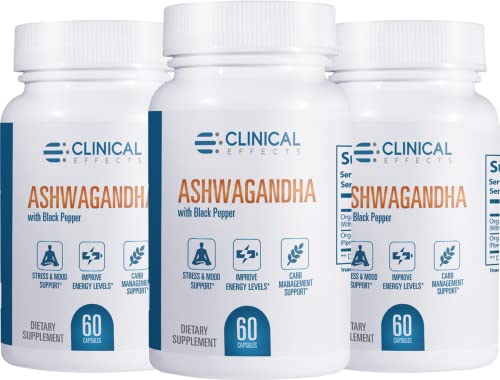 Clinical Effects Ashwagandha capsules for stress relief