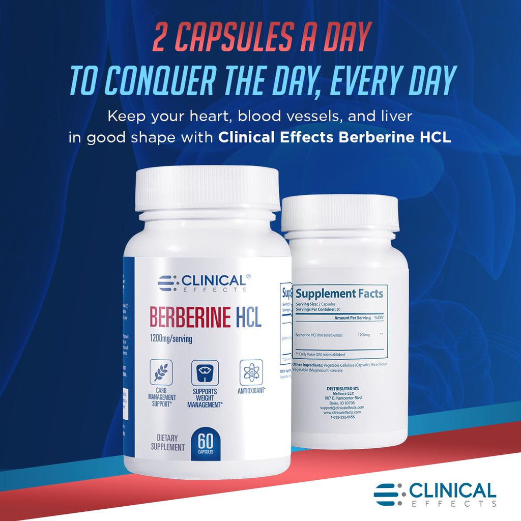 clinical effects berberine 3 pack