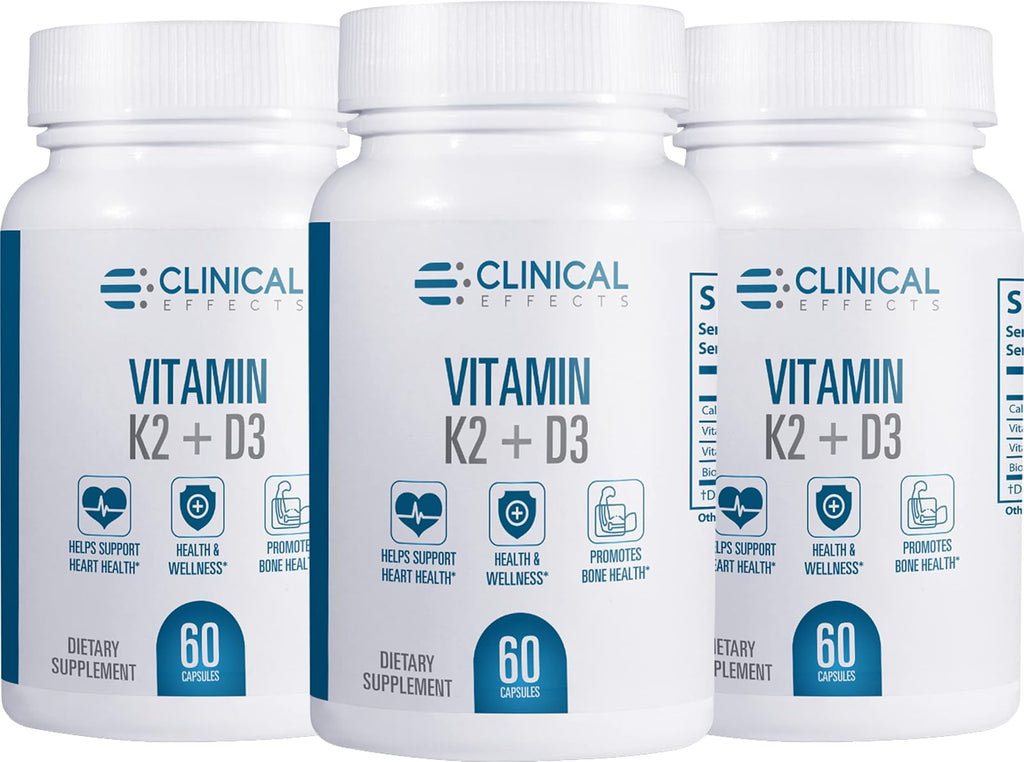 Clinical Effects vitamin K2 D3 benefits