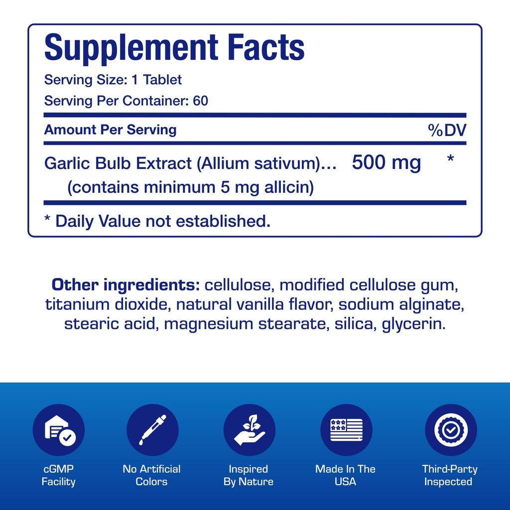 clinical formula garlic capsules