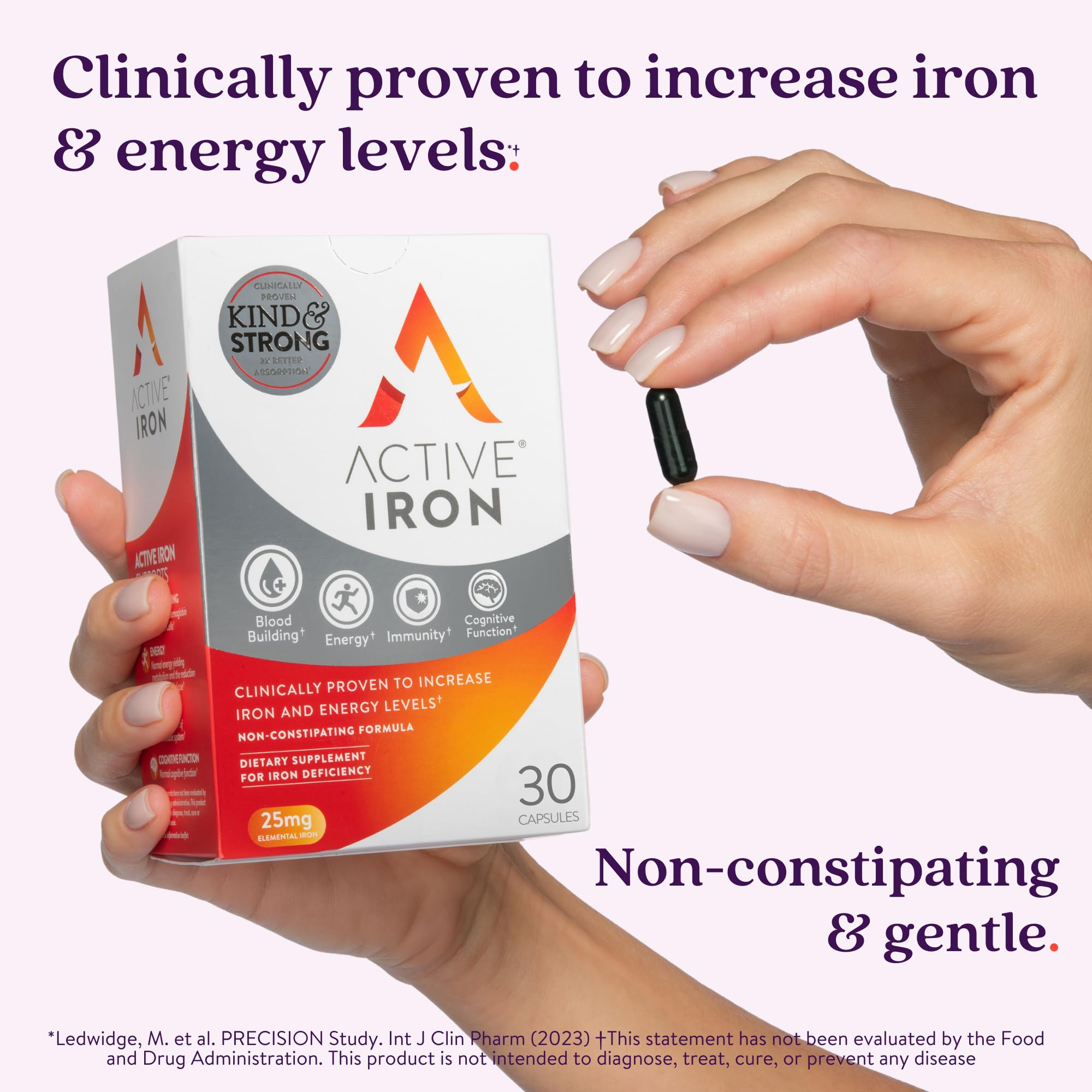 Clinically proven iron for vitality