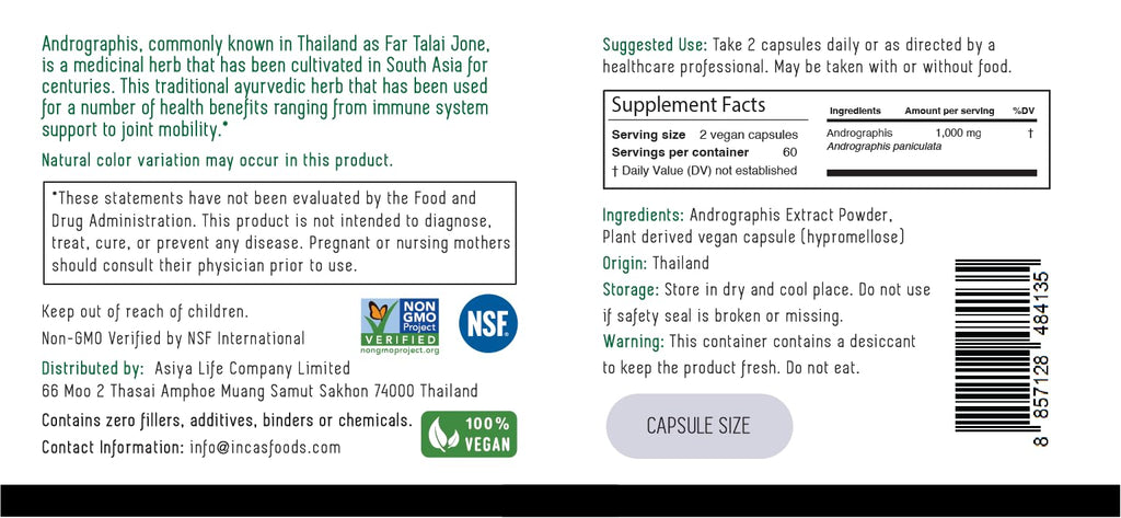 clinically studied andrographis capsules
