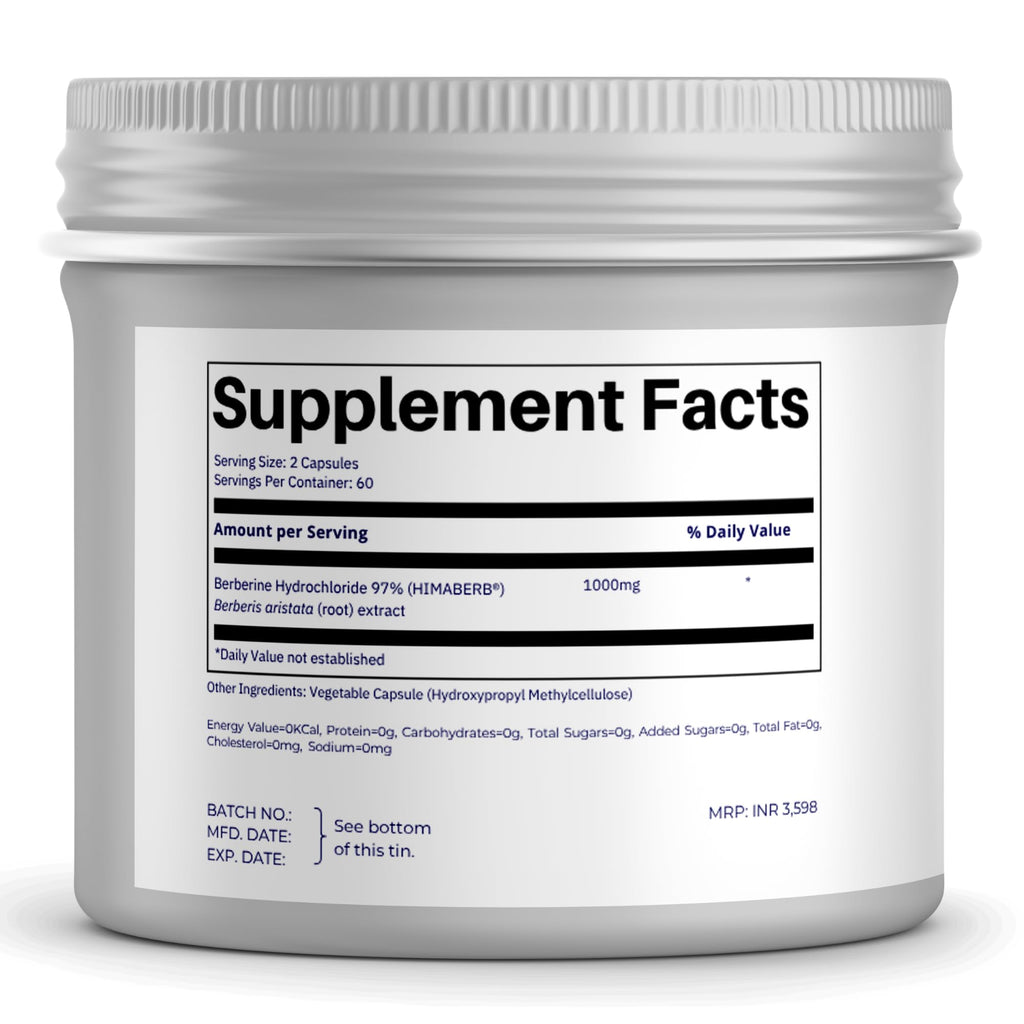 Clinically studied berberine for cholesterol support