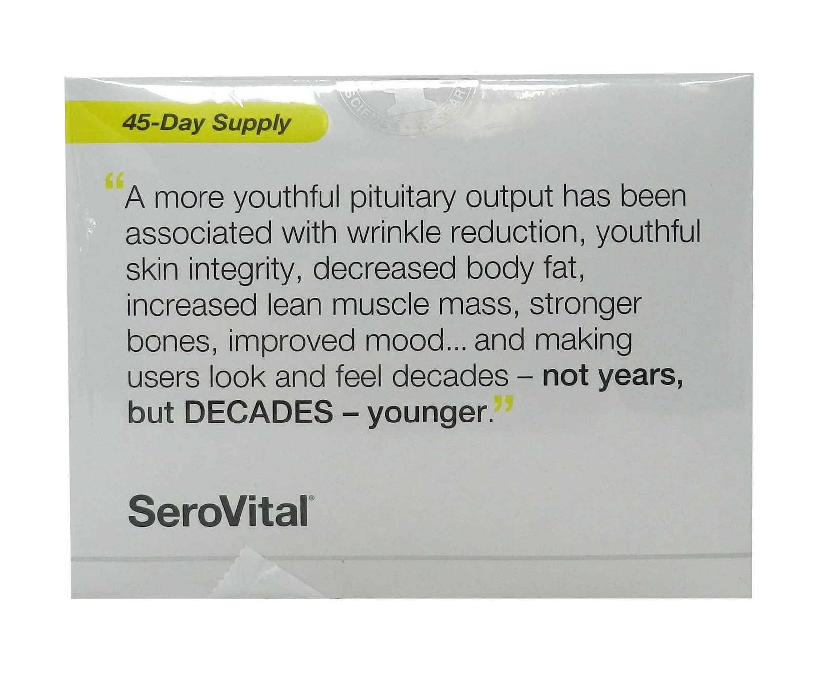 clinically tested aging reversal formula