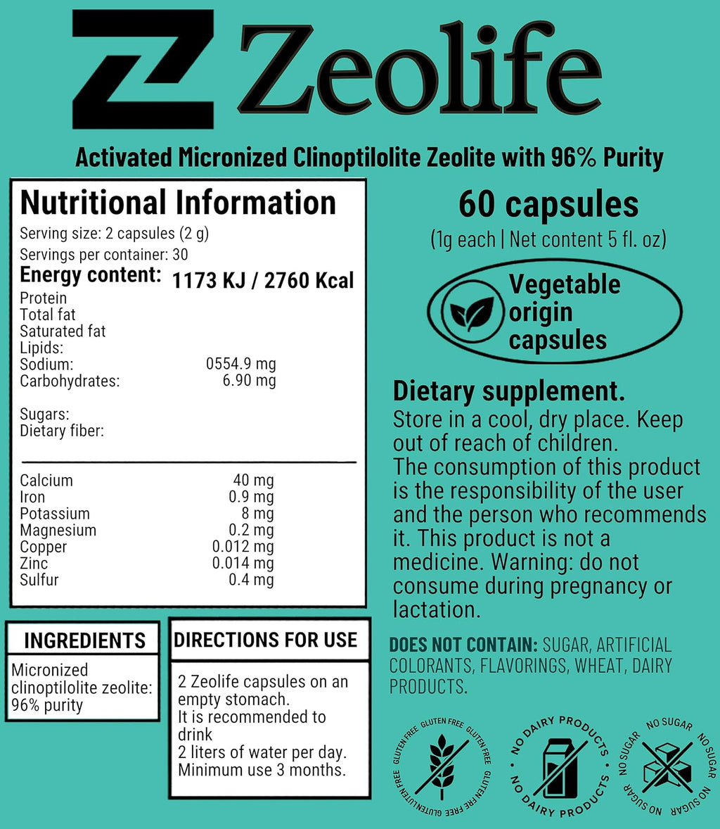 Clinoptilolite for improved gut health