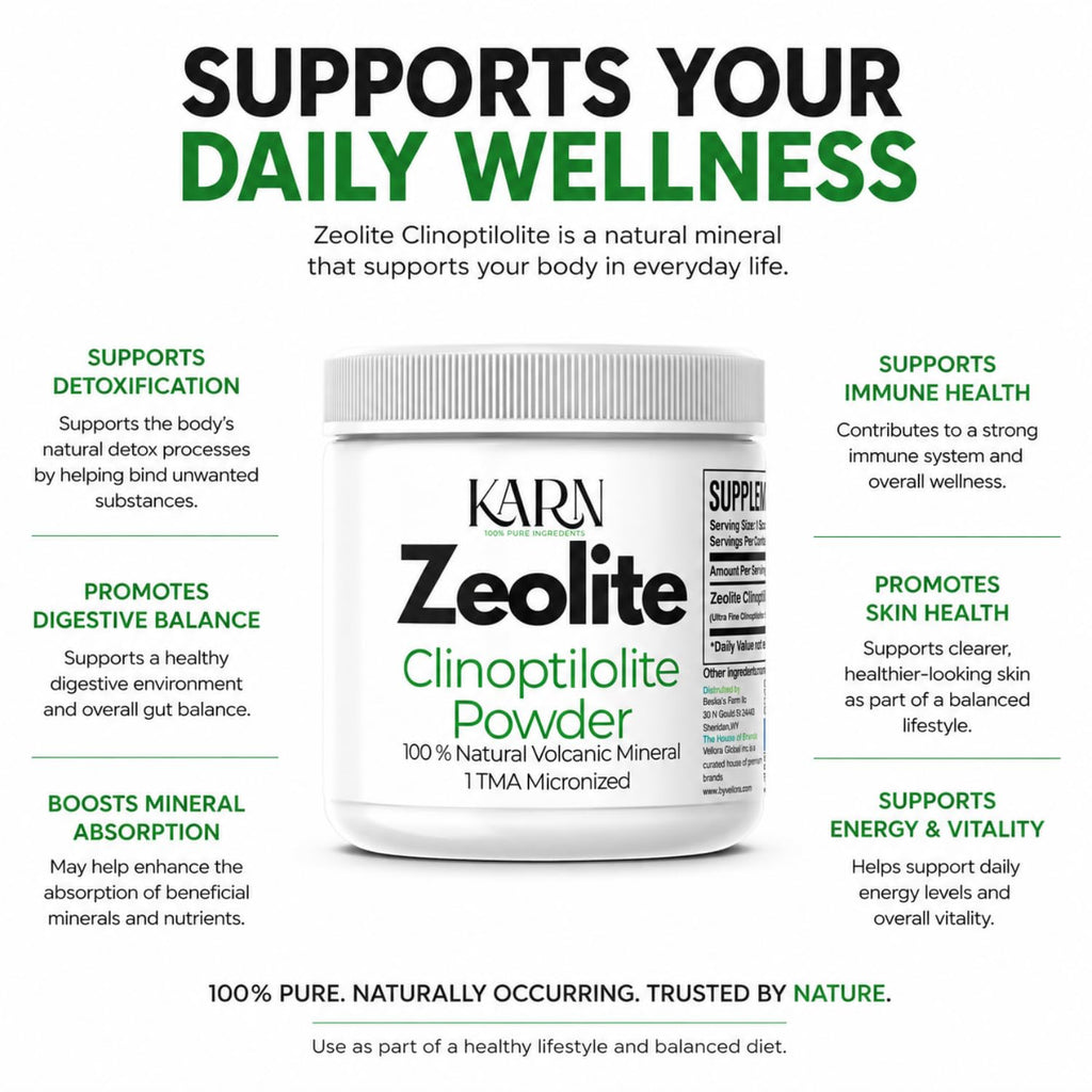 clinoptilolite powder for healthy living