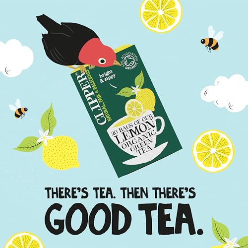 Clipper green tea for energy
