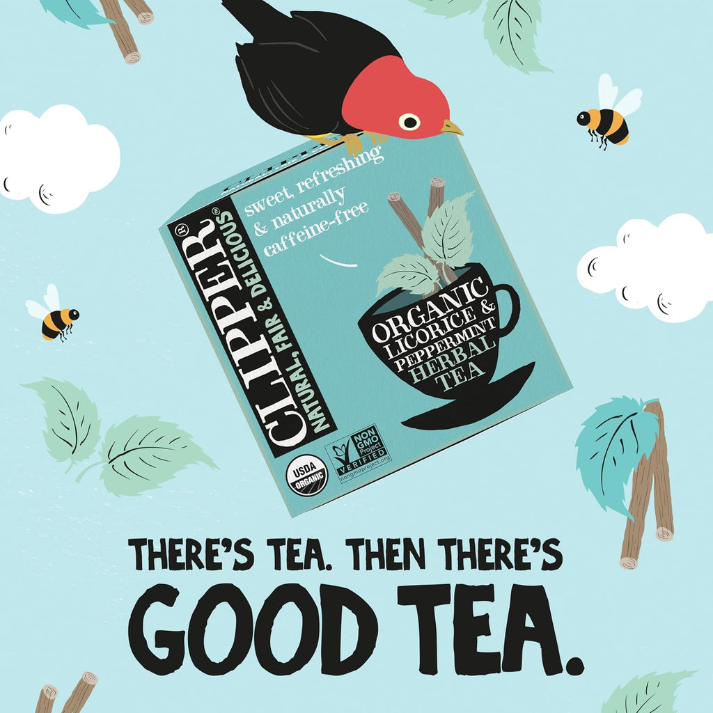 Clipper herbal tea for relaxation