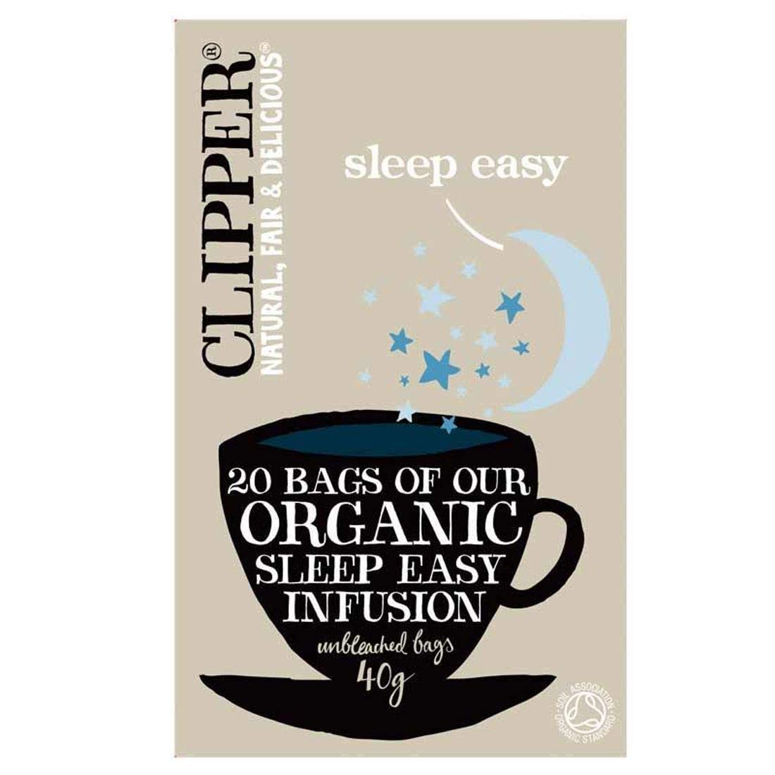 Clipper herbal tea for restful sleep
