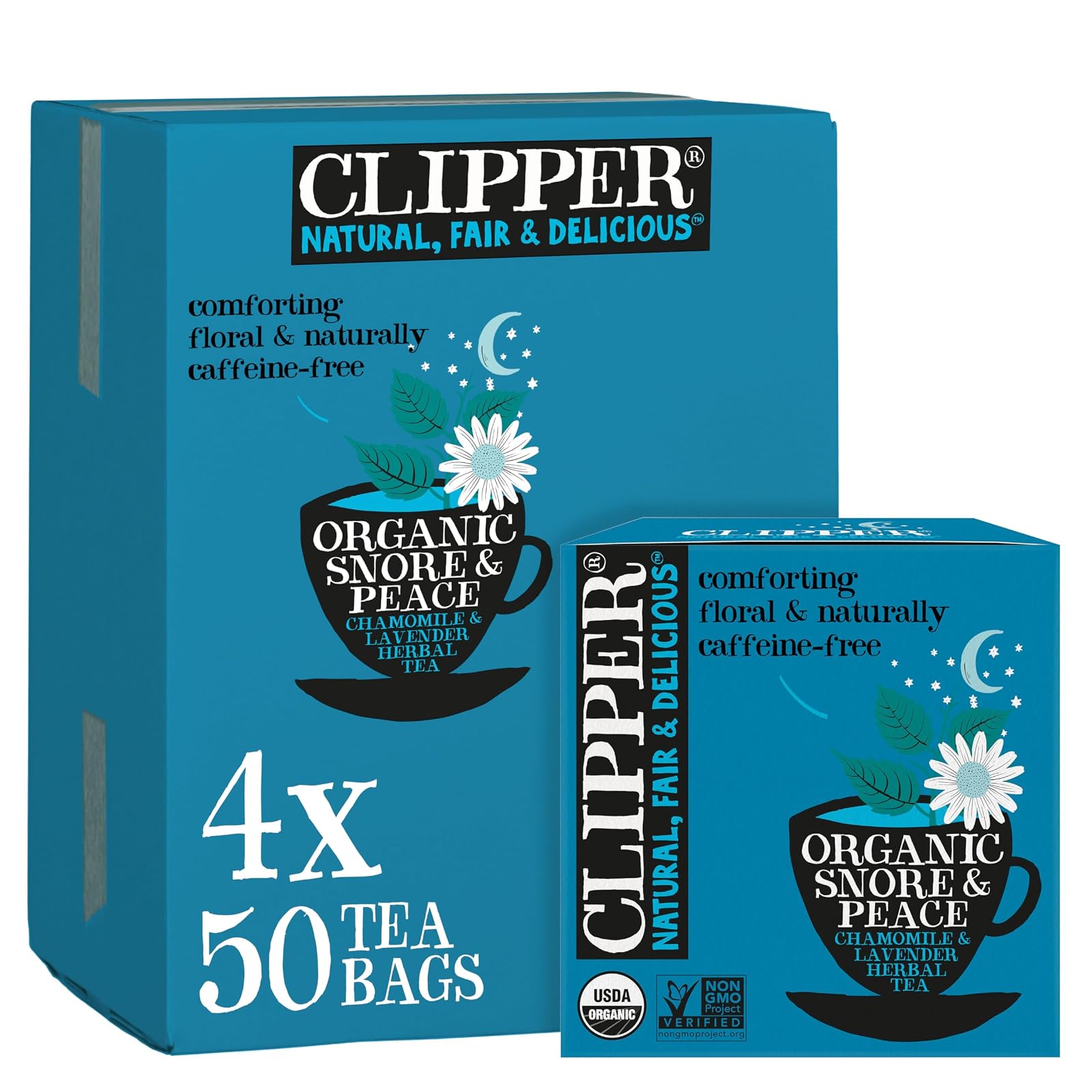 Clipper organic chamomile lavender tea