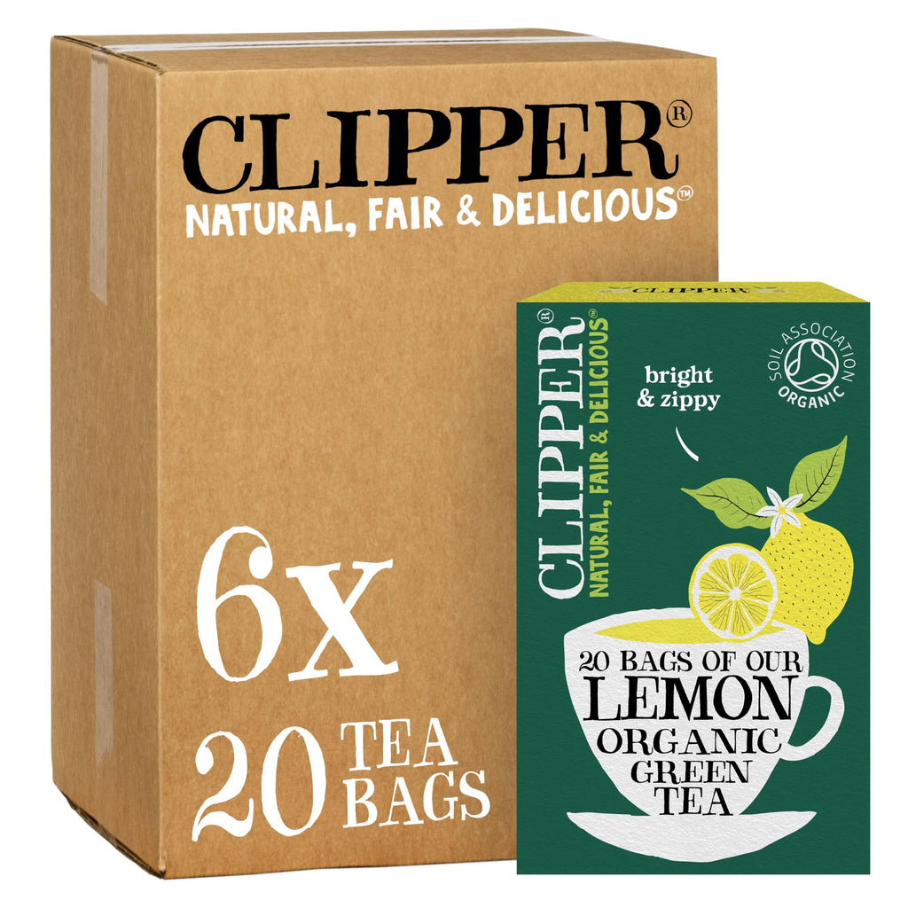 Clipper organic green tea bags