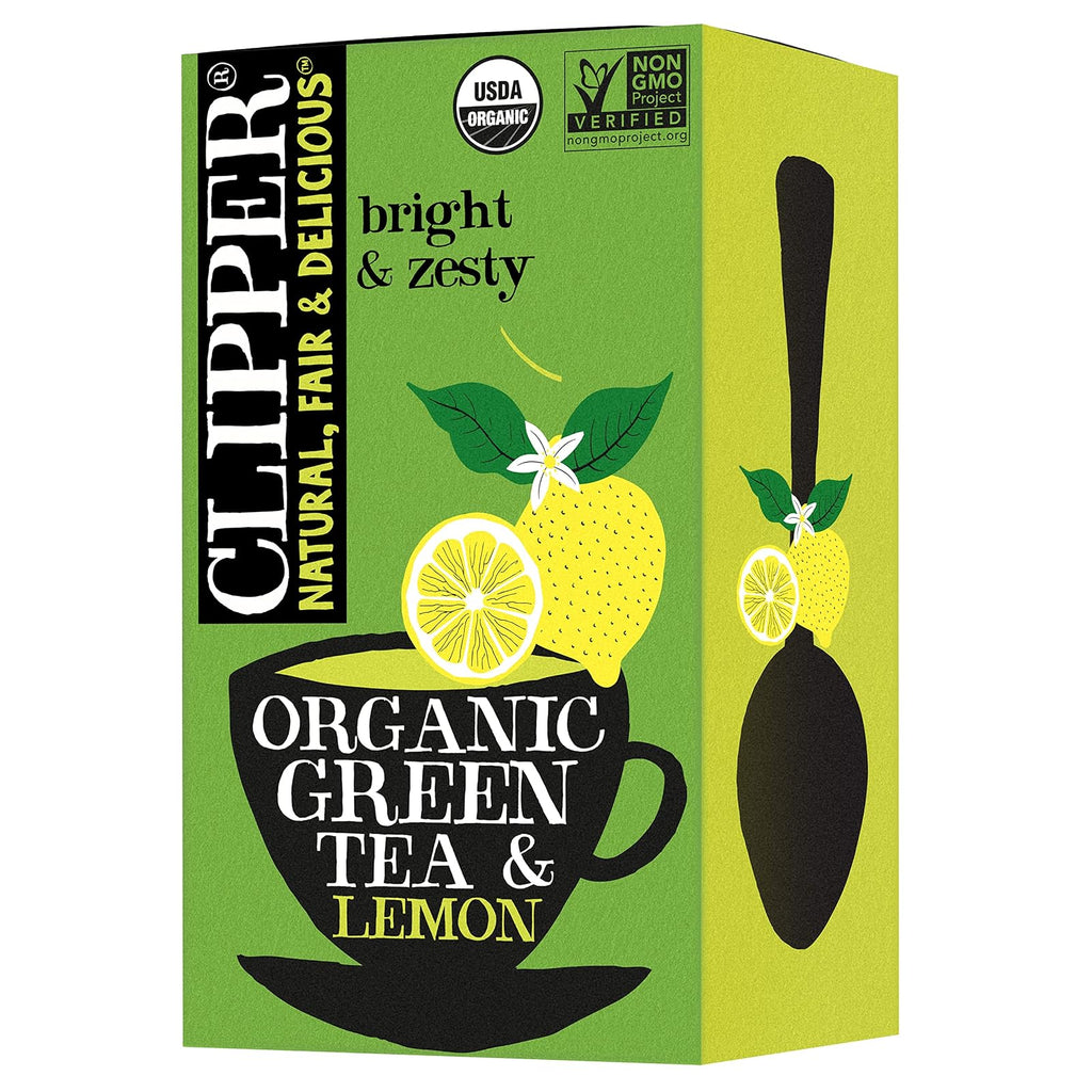 Clipper organic green tea bags