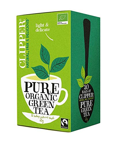 Clipper organic green tea bags