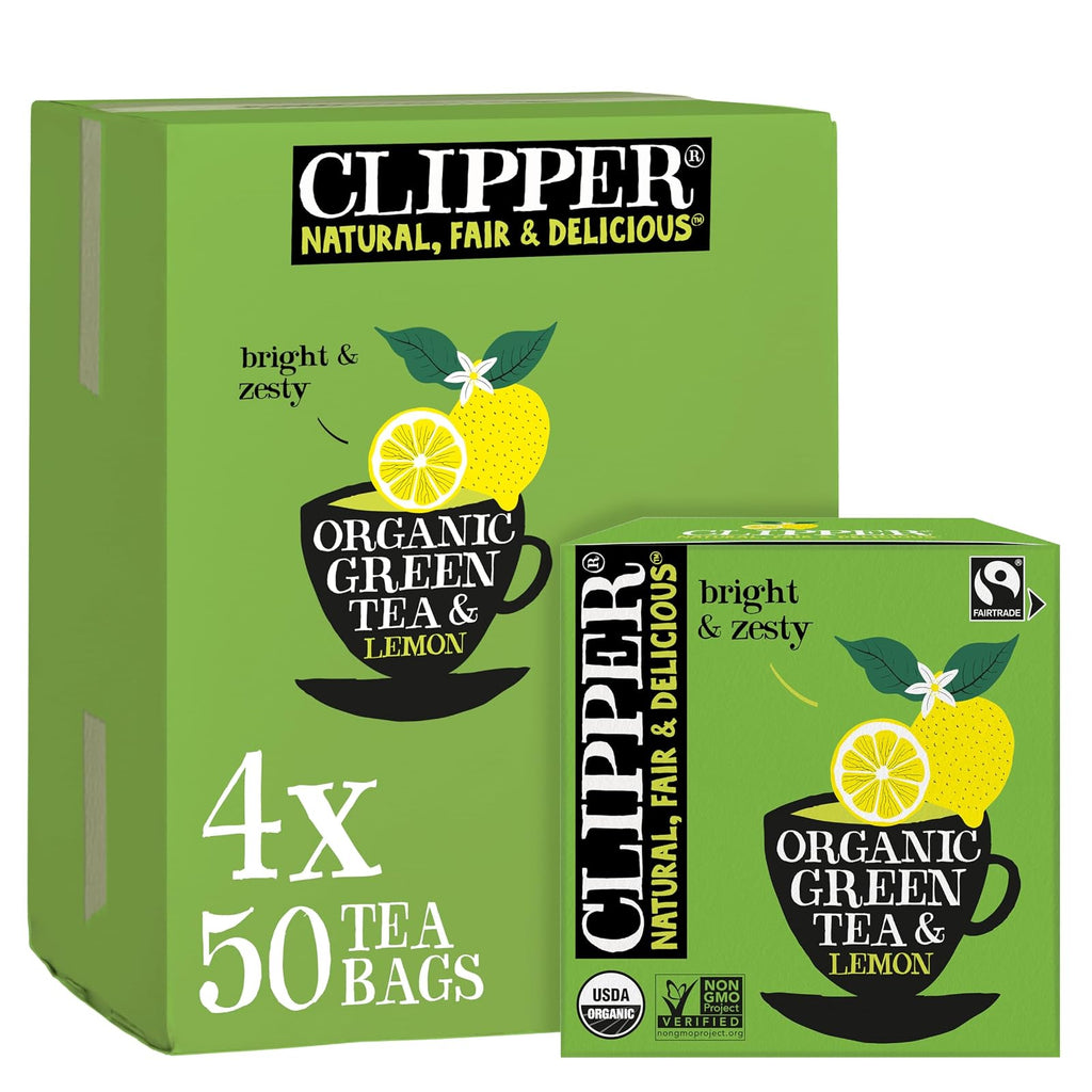 Clipper organic green tea bags