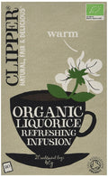 Clipper organic liquorice herbal tea bags