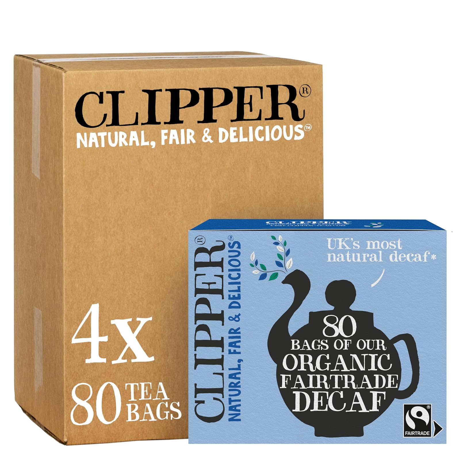 Clipper Tea organic decaf bags