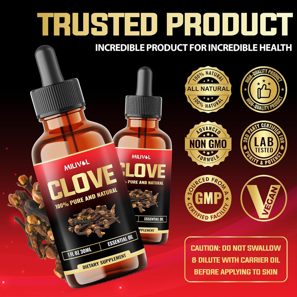 clove oil for relaxation and wellness