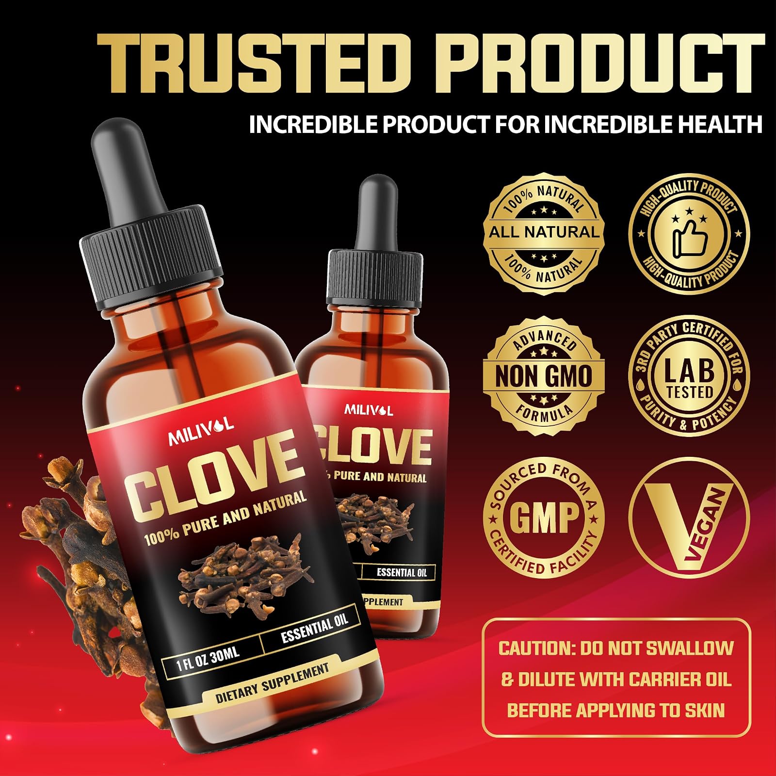 clove oil for relaxation and wellness