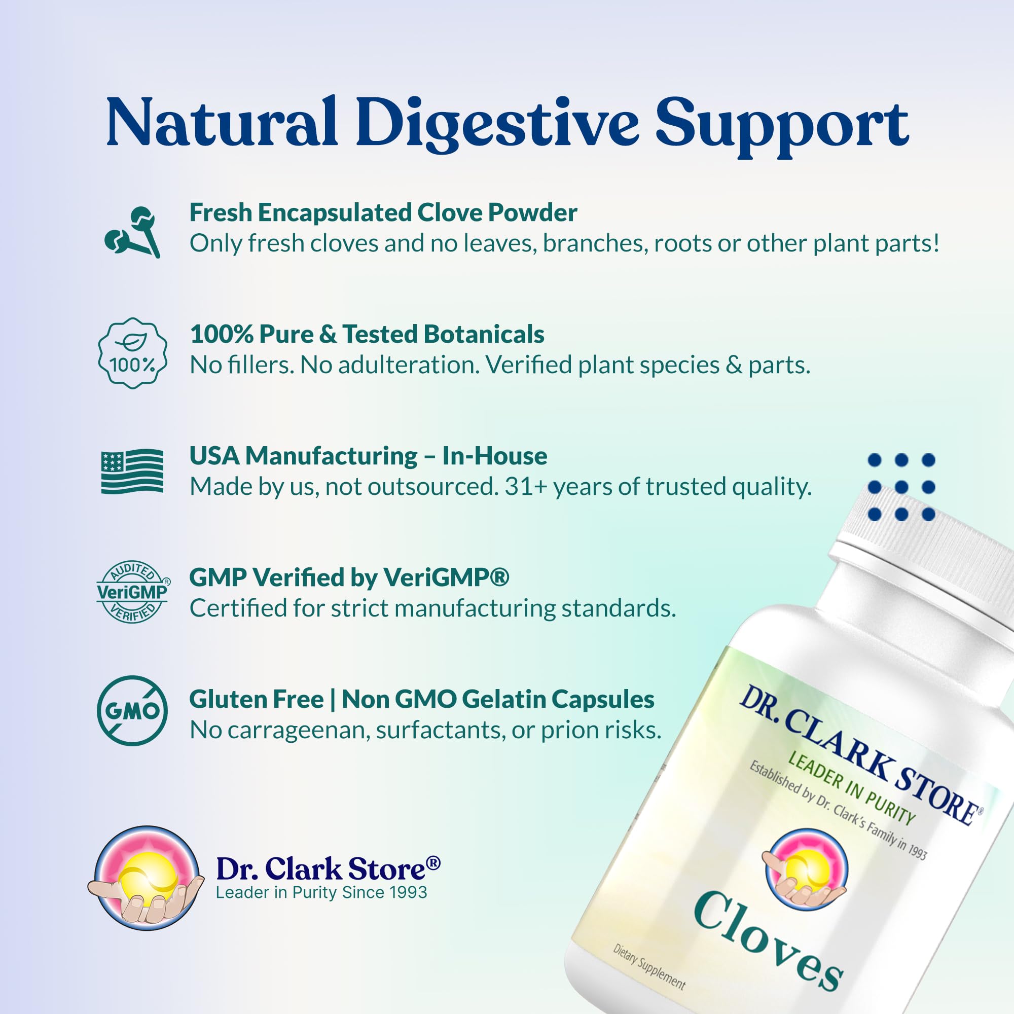 Cloves for natural internal cleansing