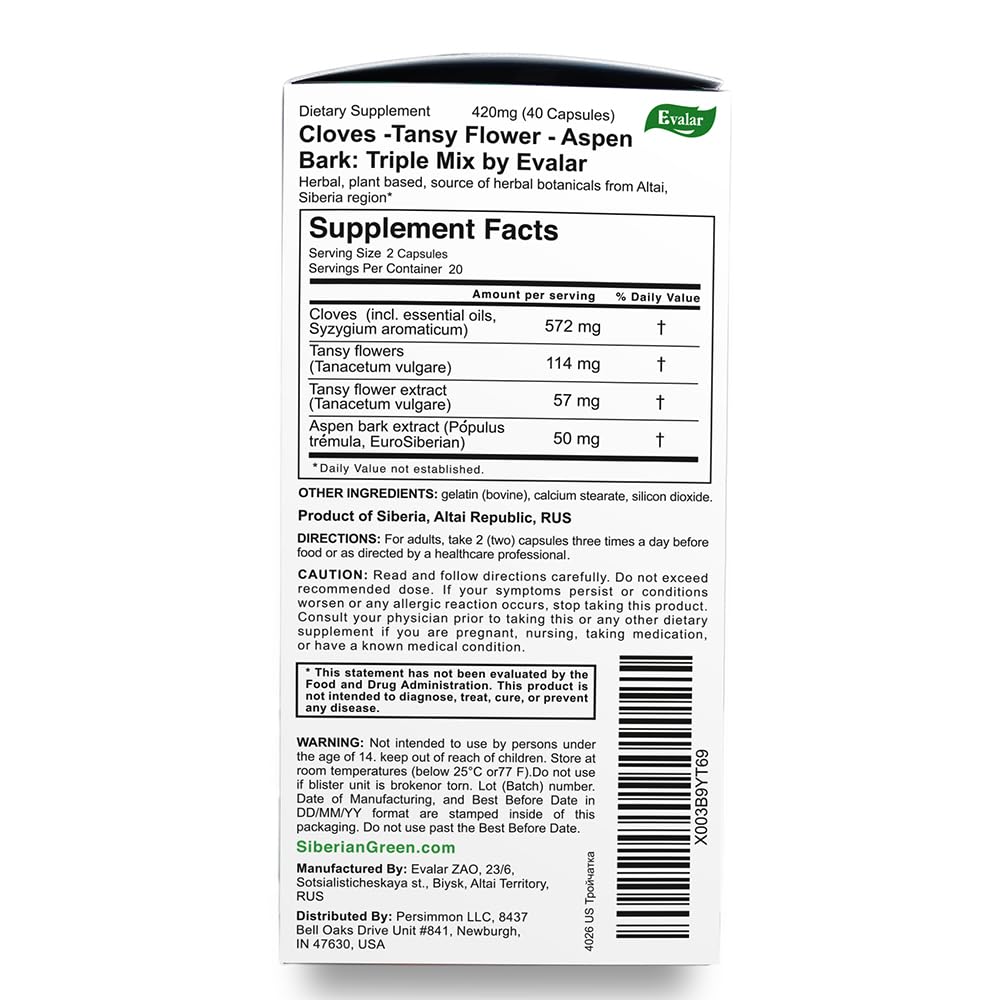 cloves tansy for digestive health