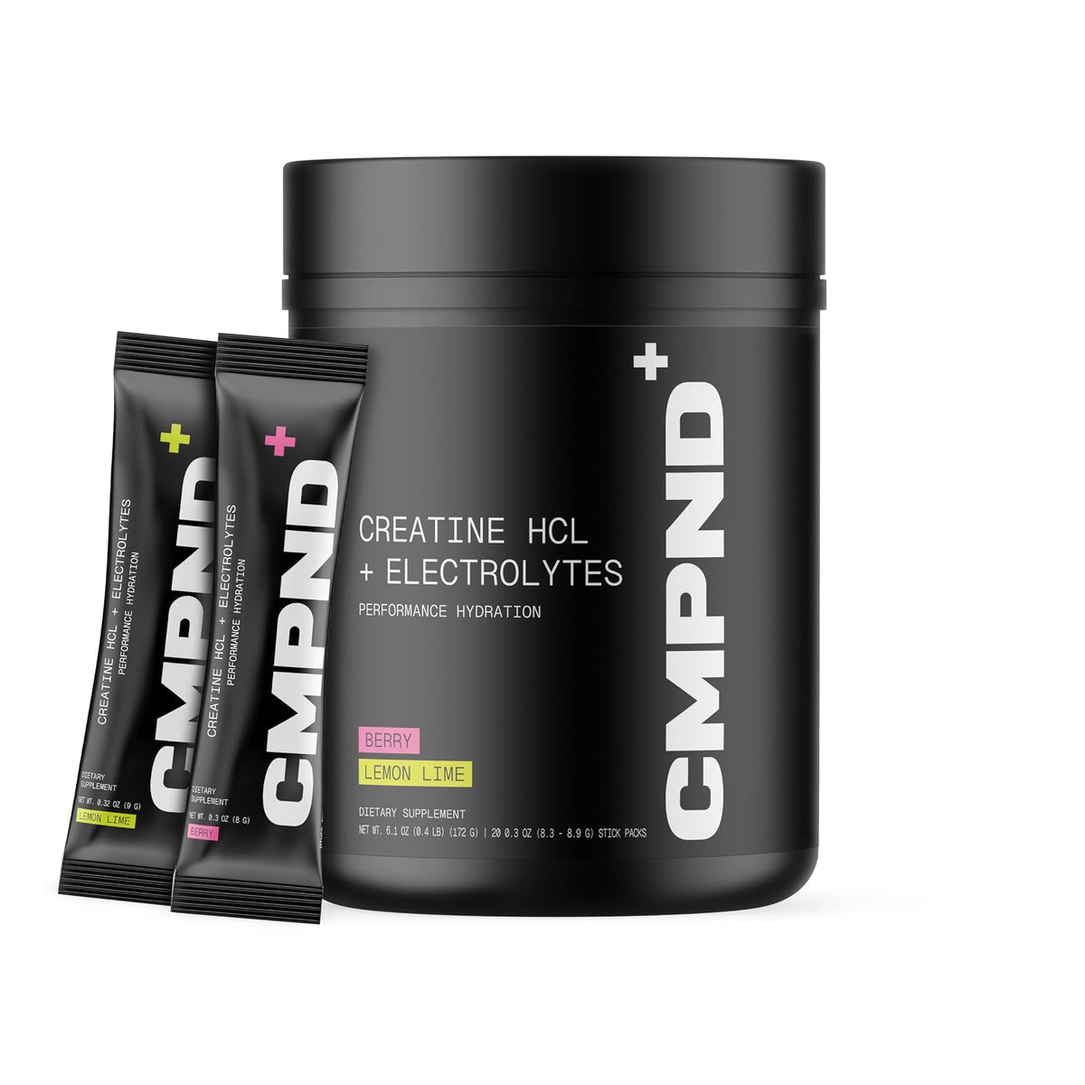 CMPND+ creatine HCl stick packs