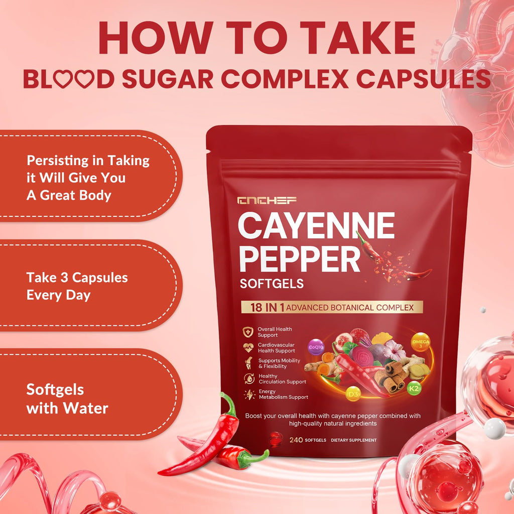 CNCHEF cayenne pepper supplement