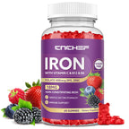 CNCHEF iron supplement gummies for energy