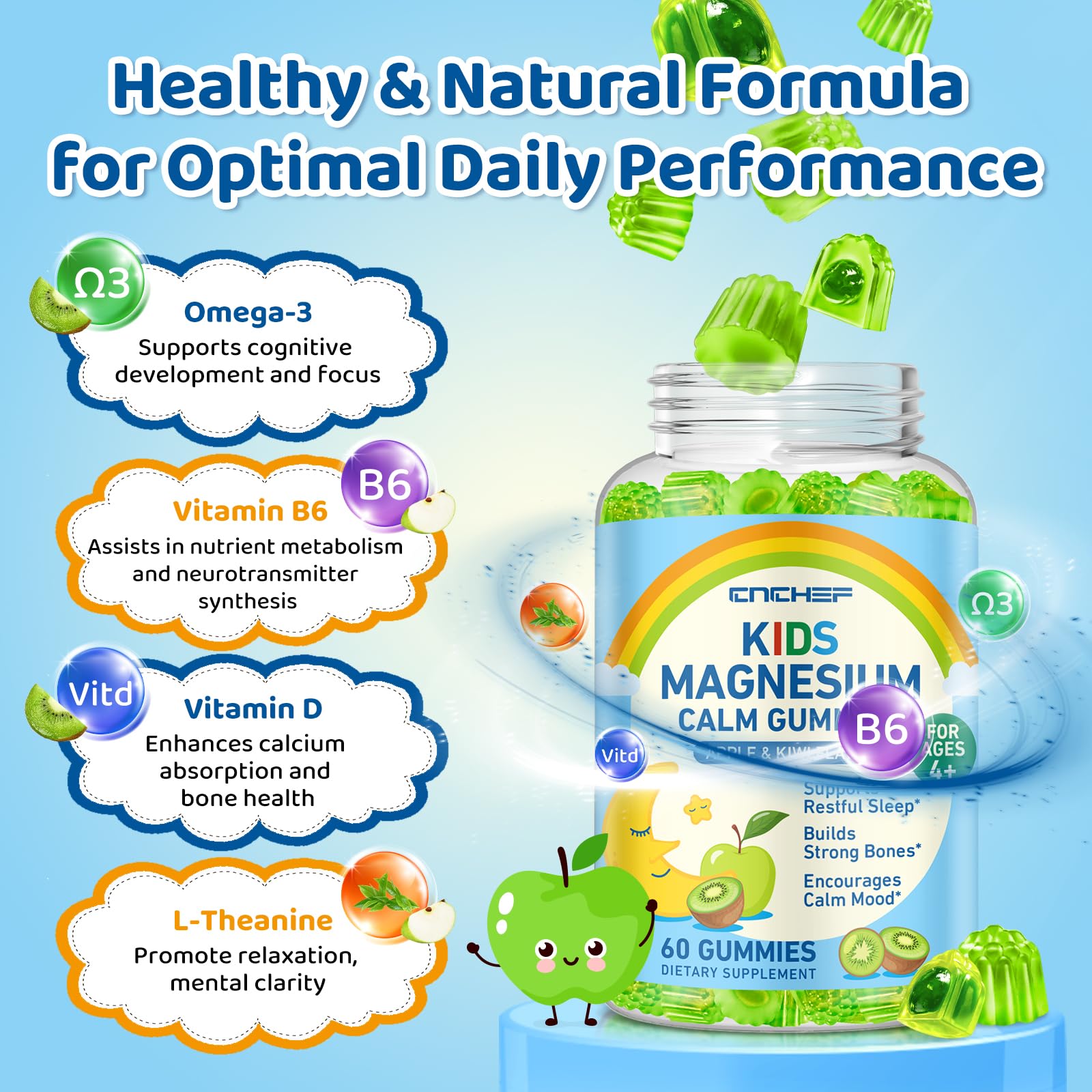 CNCHEF kids magnesium for relaxation
