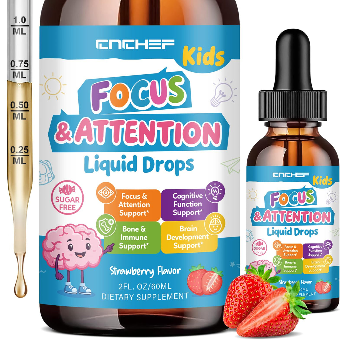 CNCHEF kids multivitamin liquid drops