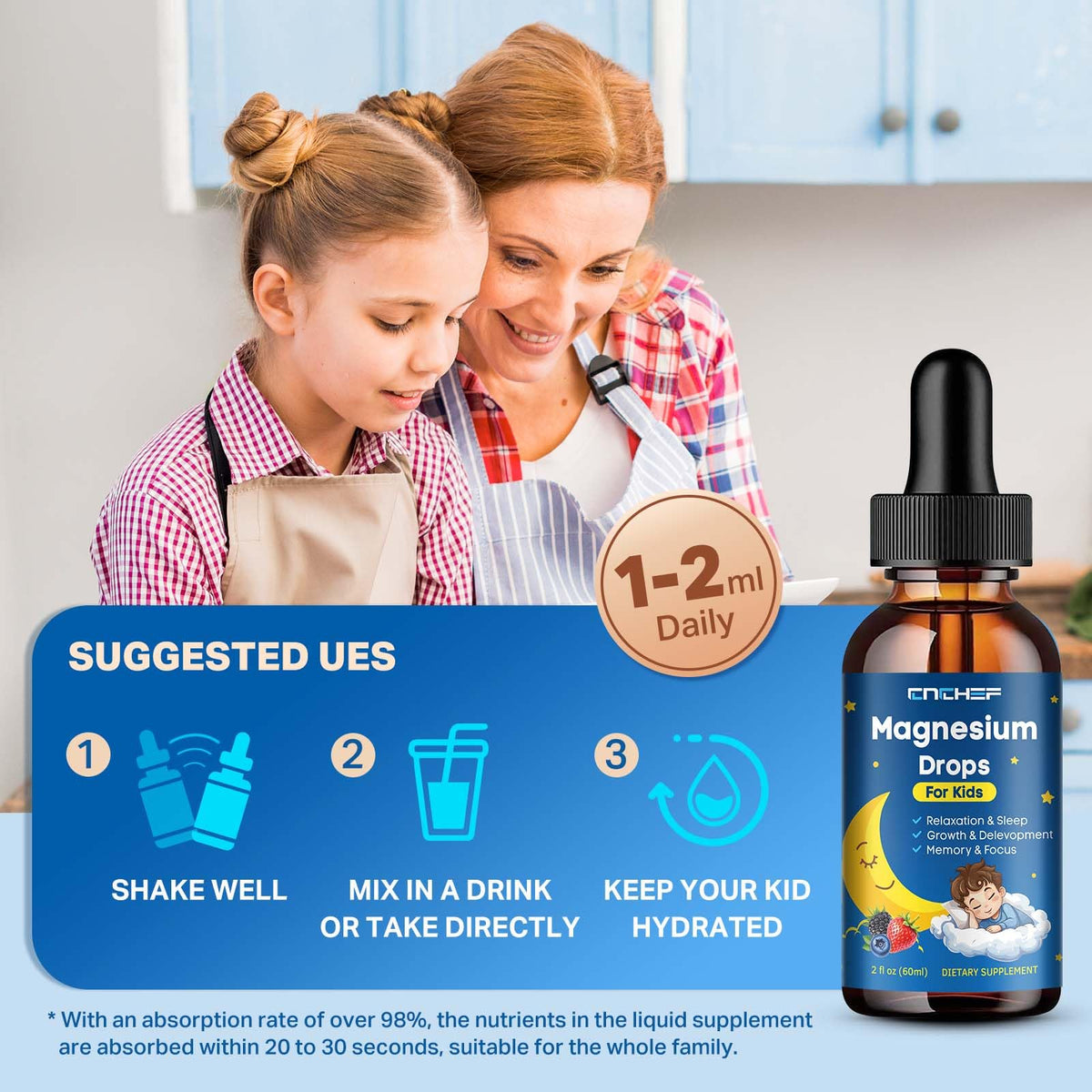 CNCHEF magnesium glycinate for energy